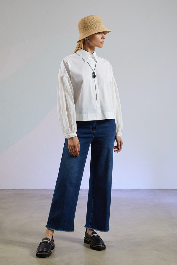Women's Denim: jackets and jeans Made in Italy | Peserico