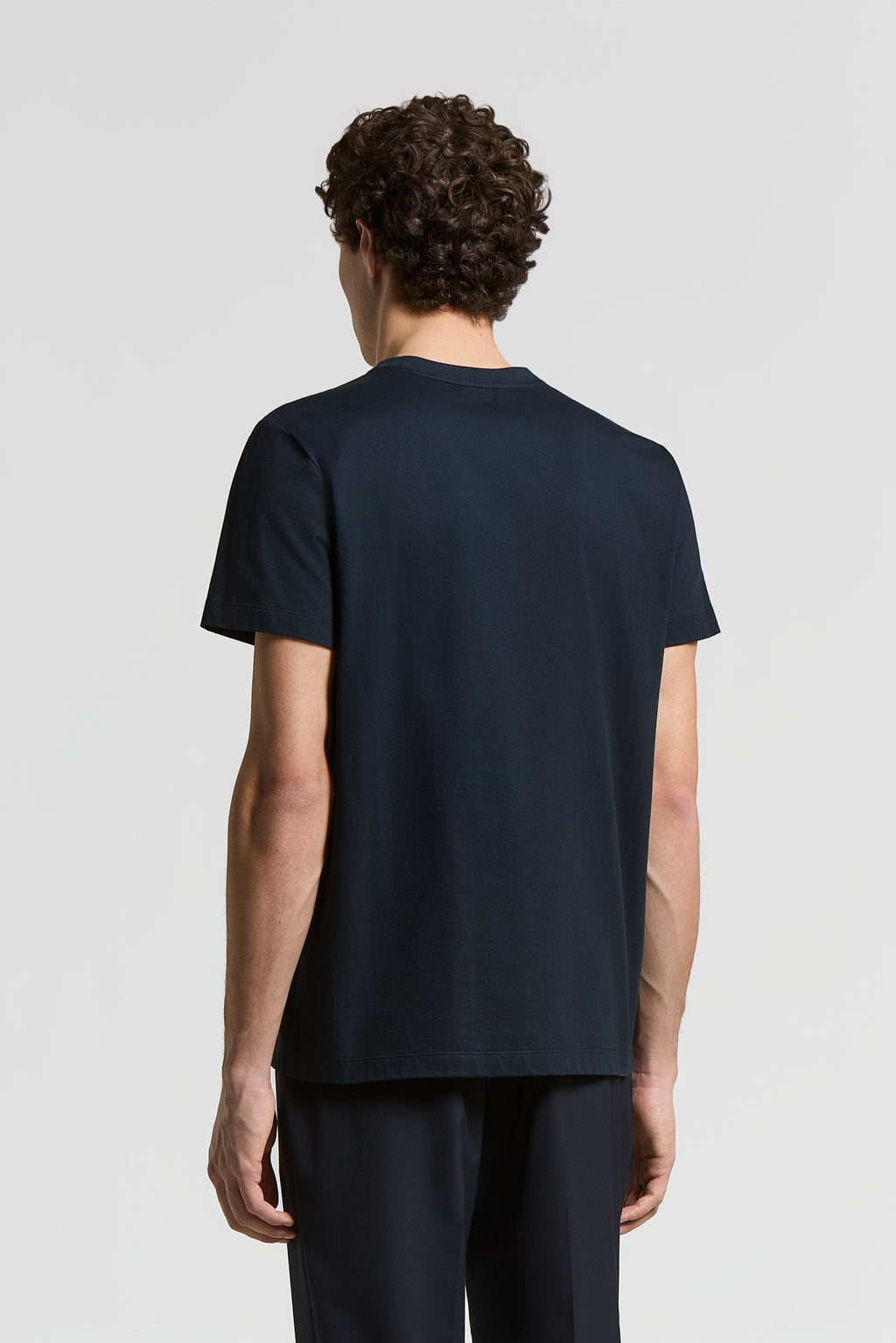 Pure cotton crewneck T-shirt | Peserico